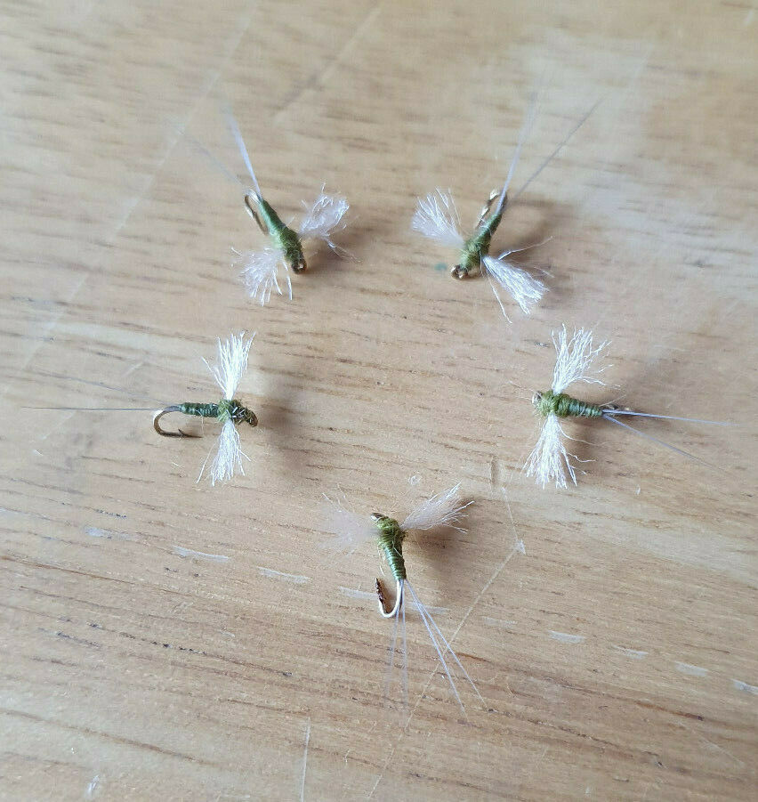 Olive Trico Spinner Dry Fly